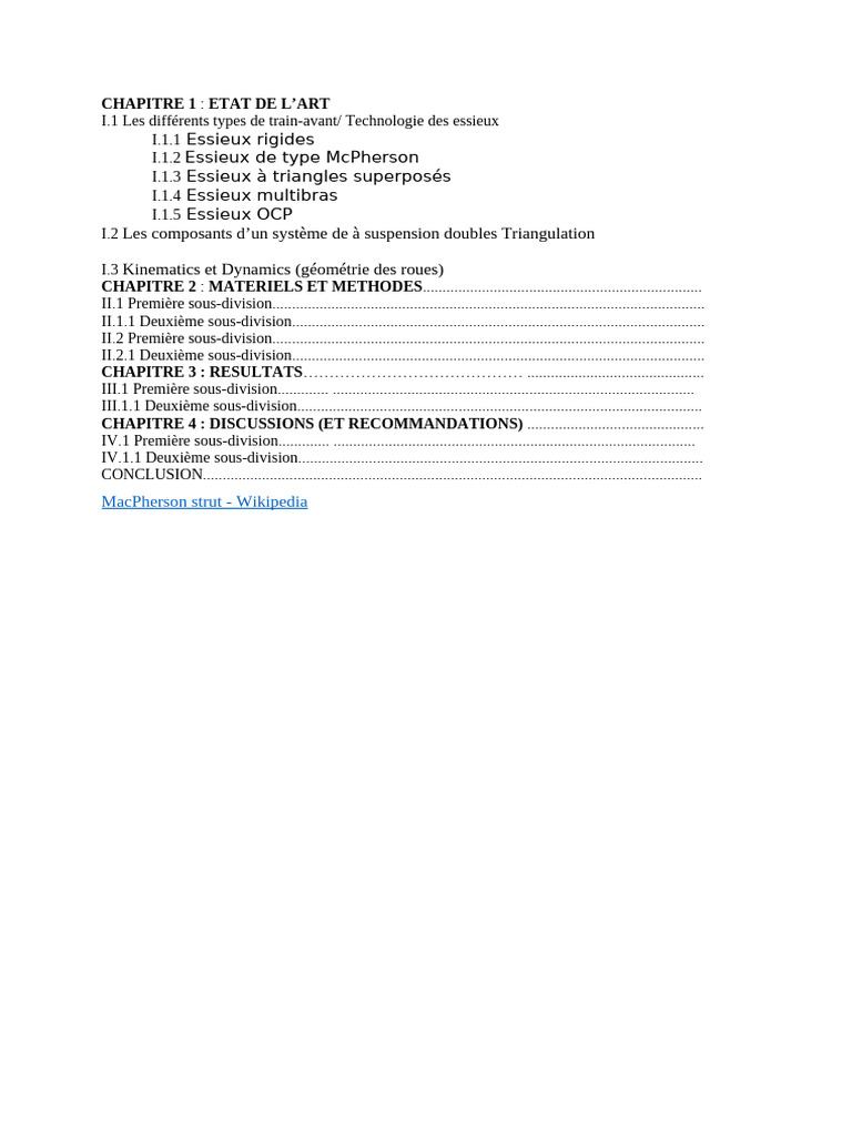 Conception D'untrain Avant de Competition | PDF