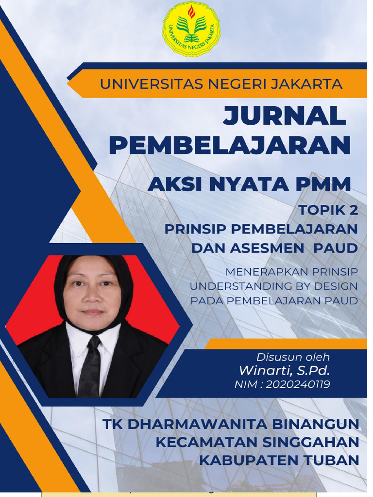 Aksi Nyata Topik 2 Prinsip Pembelajaran Dan Asesmen Paud | PDF