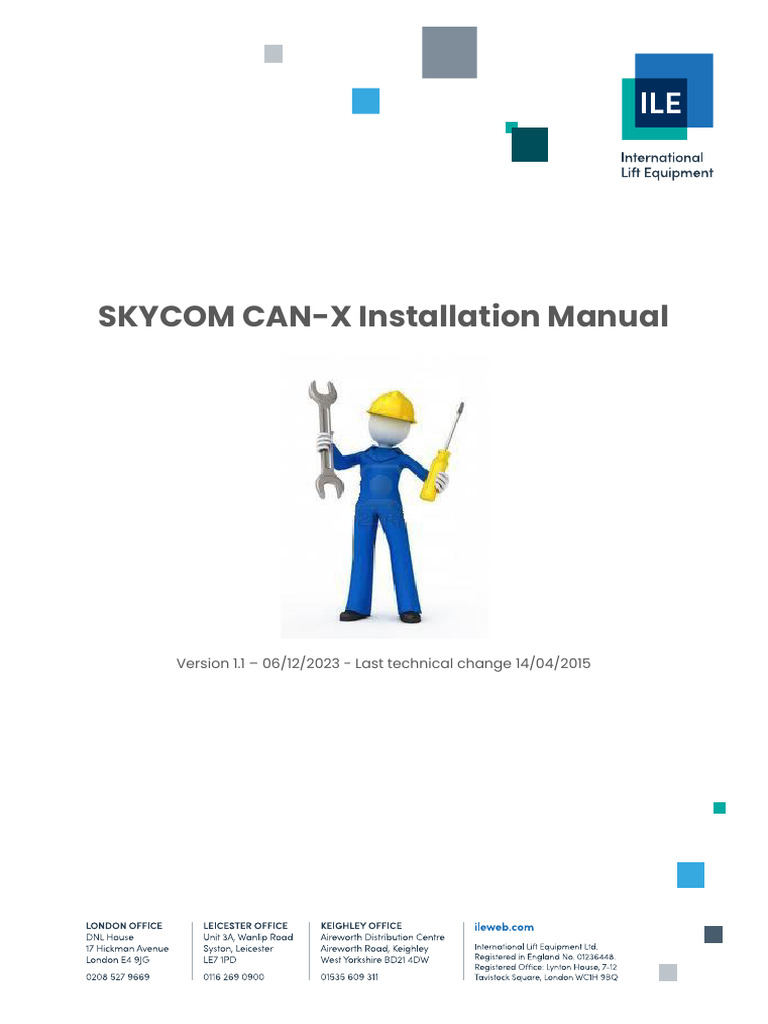 Can X Installation Manual v10 | PDF