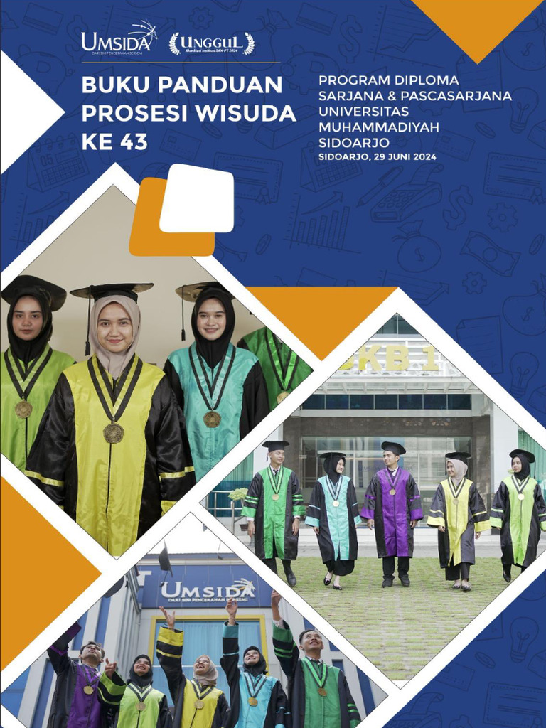 Buku Panduan Wisuda 43 29 Juni 2024 | PDF