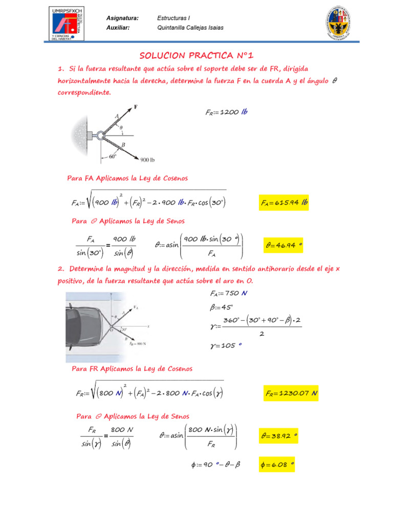 Solucion practica 1 E1 | PDF