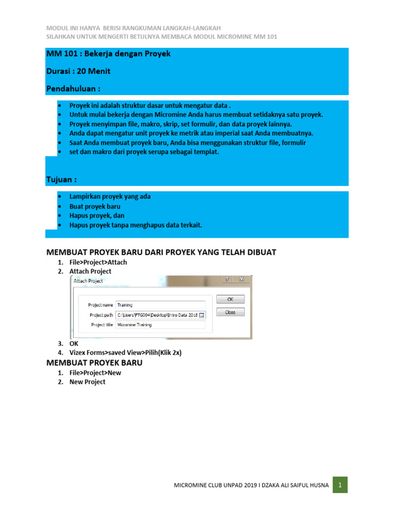 Modul Hari Pertama | PDF