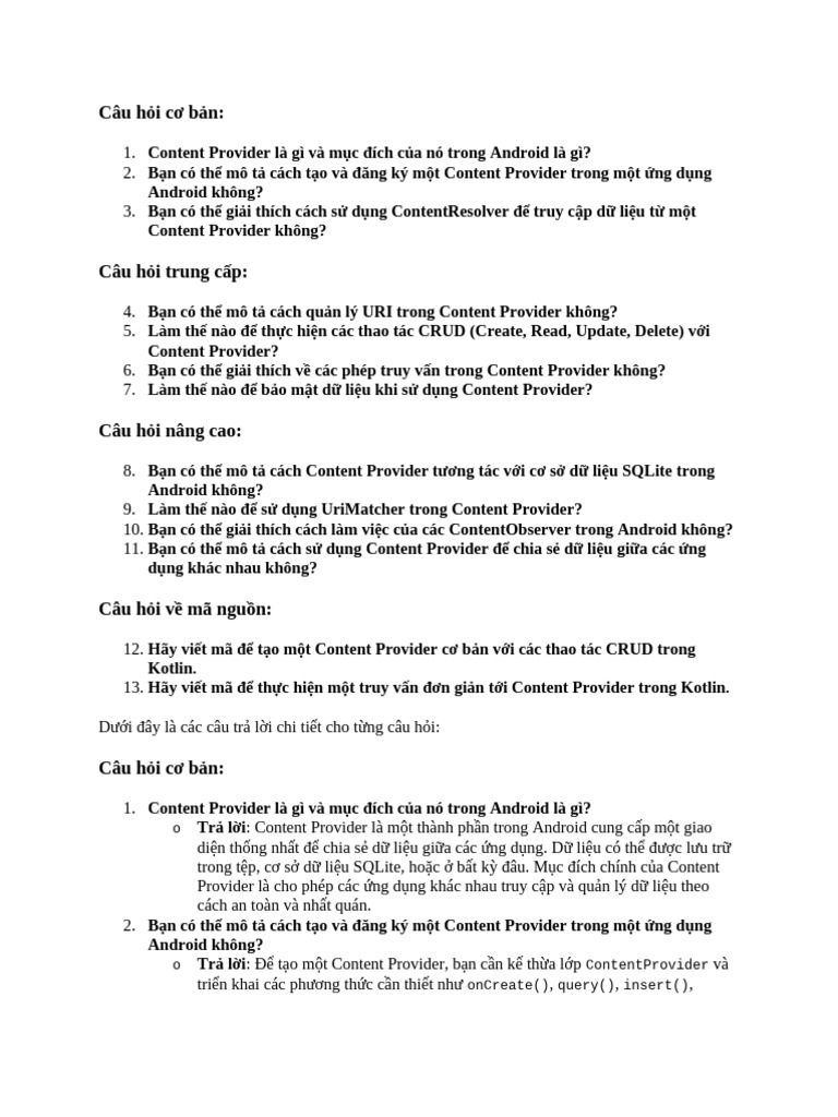 Content Provider | PDF