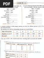Icse Class X Maths Practise Sheet 1 GST PDF | PDF | Financial Services ...