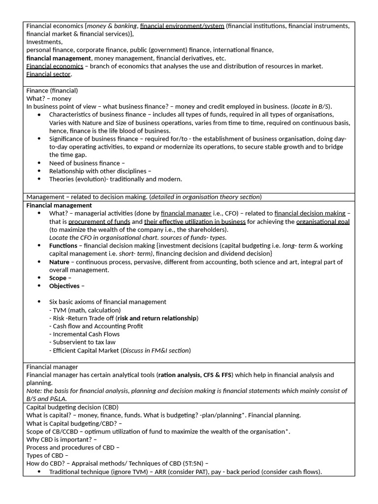 Financial Management | PDF