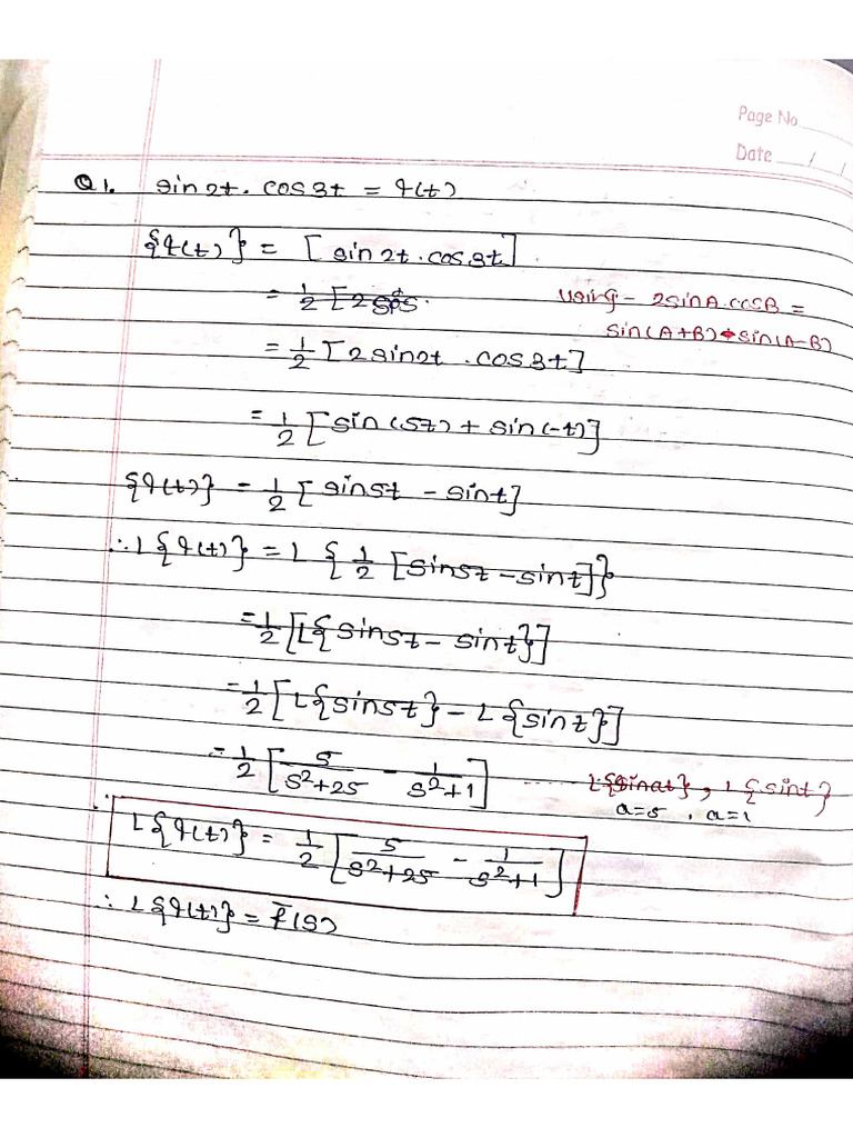 Laplace Transform | PDF