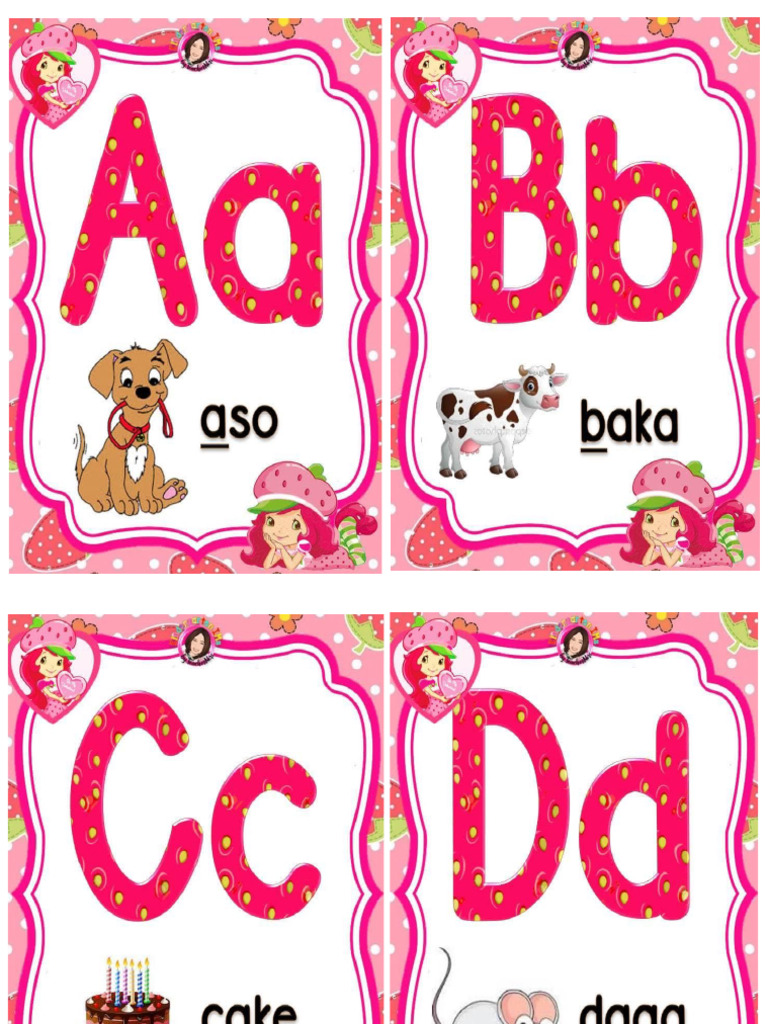 alphabets | PDF