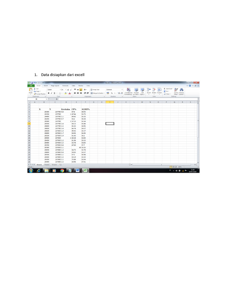 Langkah Langkah SGeMS Geostatistik | PDF