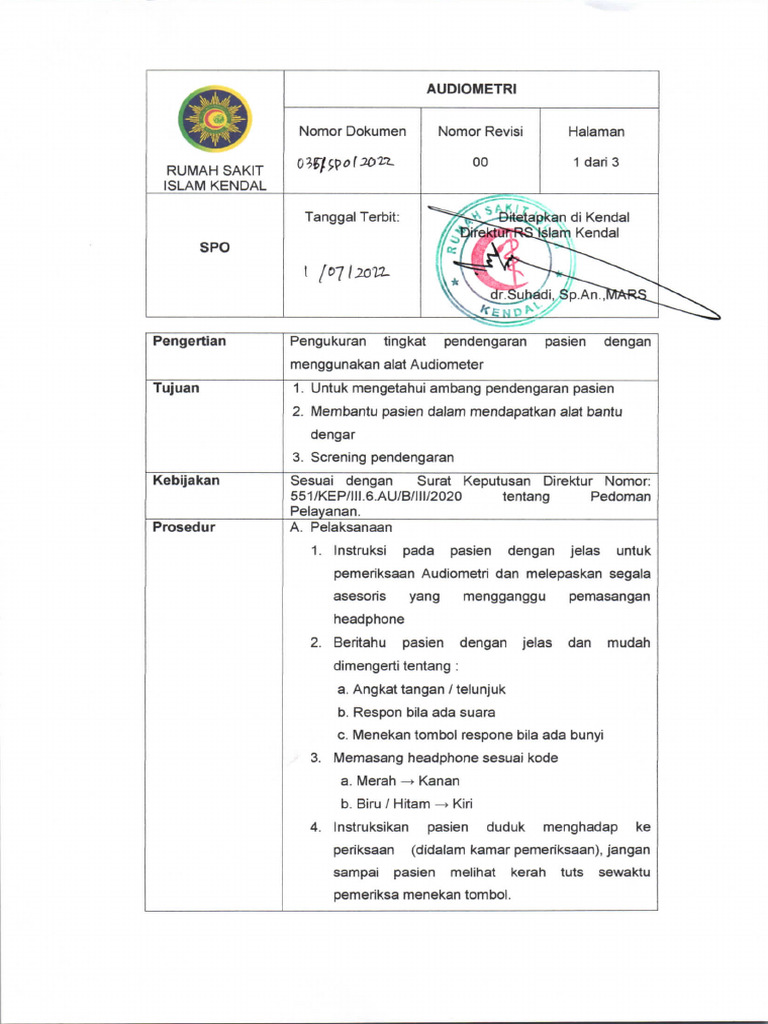 035 Audiometri | PDF