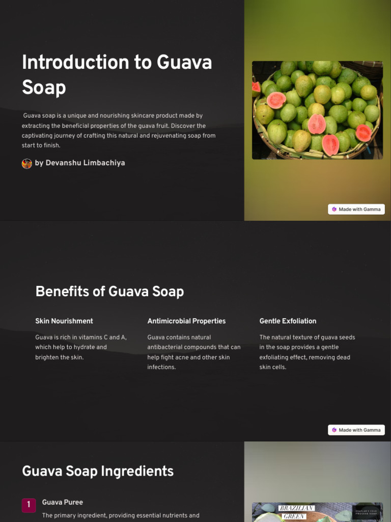 Introduction-to-Guava-Soap (1) | PDF