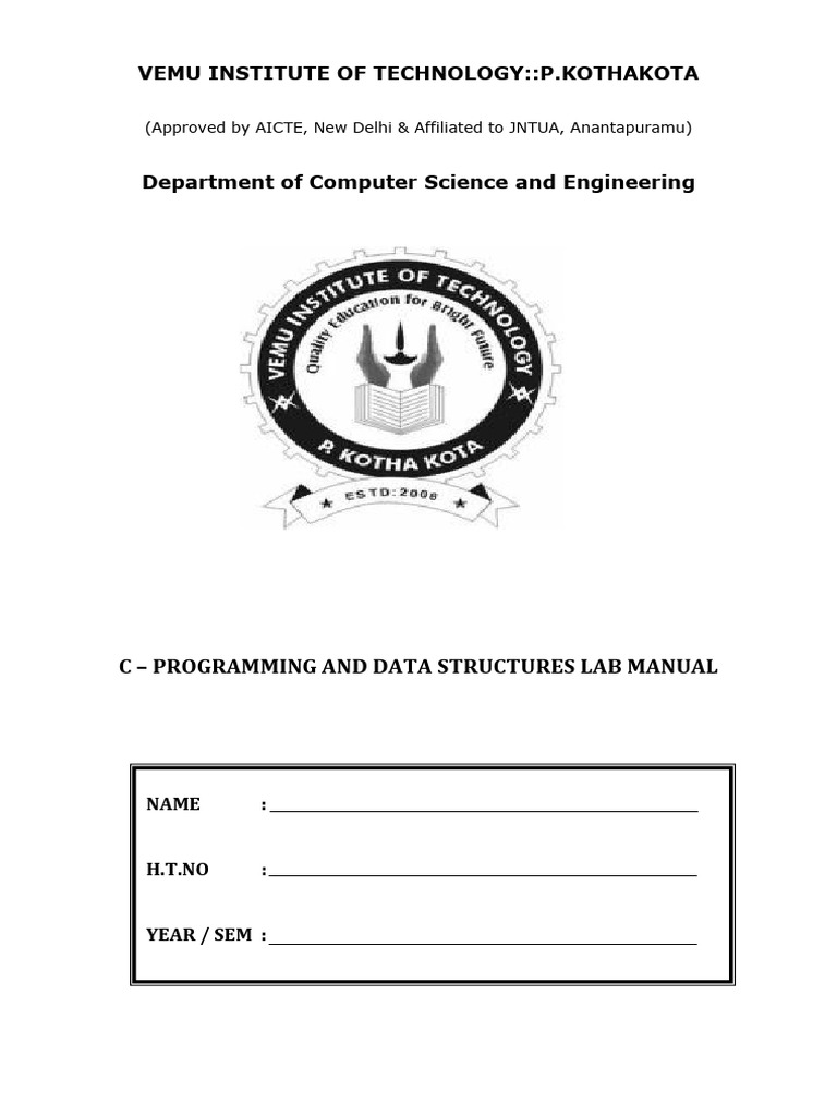 C Programming Pdf