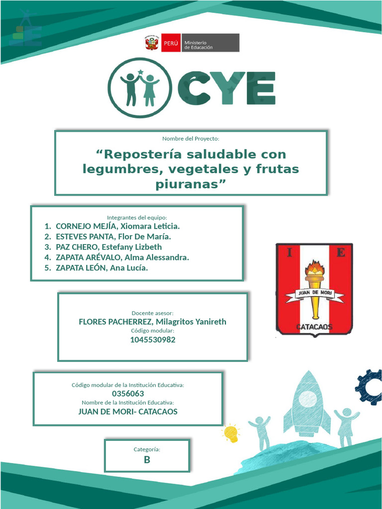 CREA Y EMPRENDE_JUAN DE MORI_CATEGORIA B | PDF