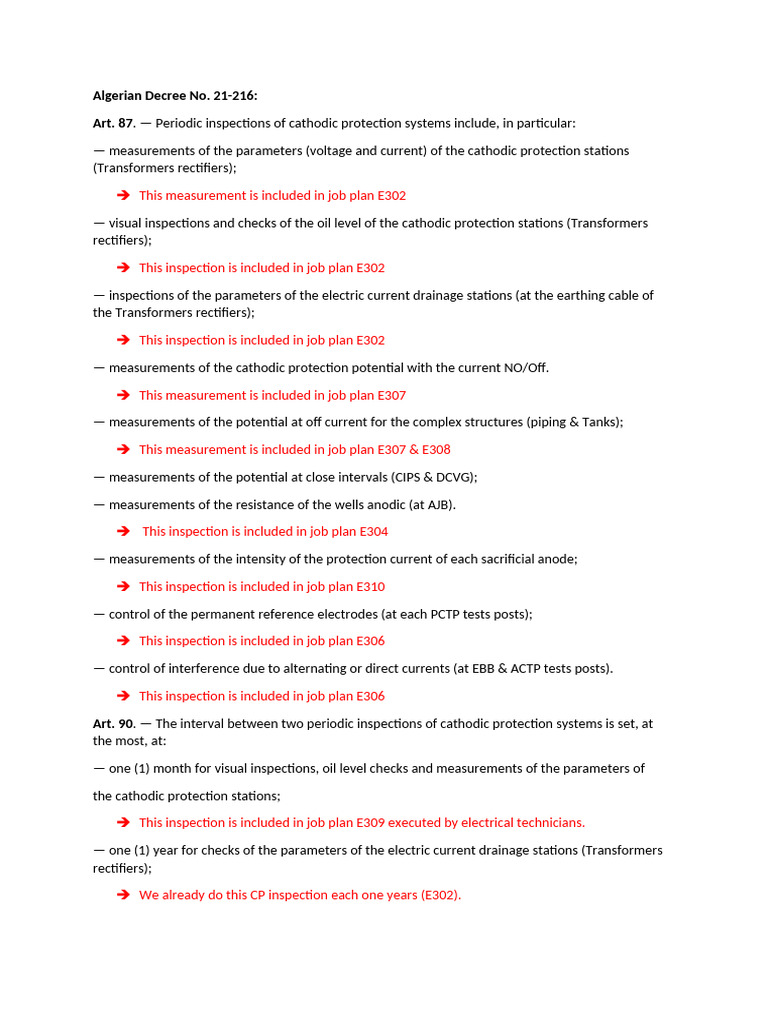 Algerian Decree No | PDF