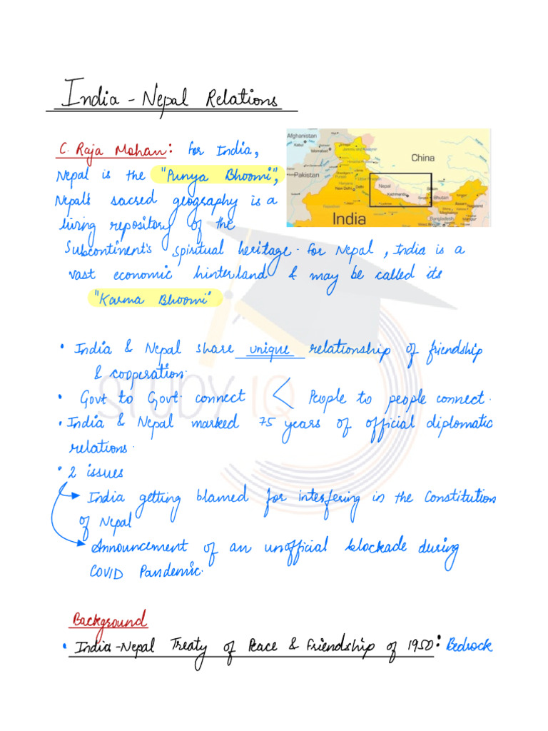 10 India and South Asia Handouts - 1717176035 | PDF