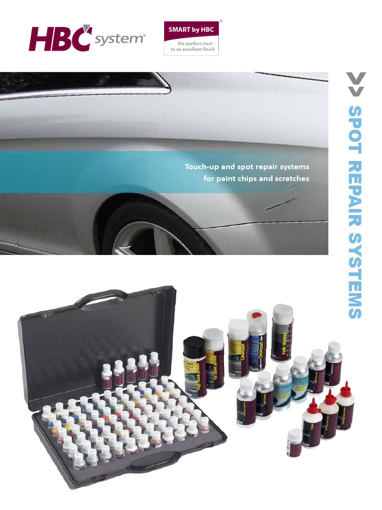 HBC-spot Repair Systems Web | PDF | Paint | Materials