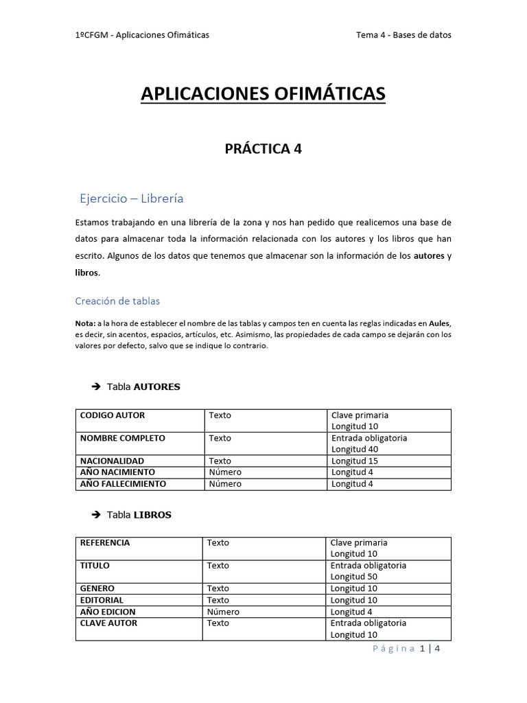 Práctica 4 | PDF