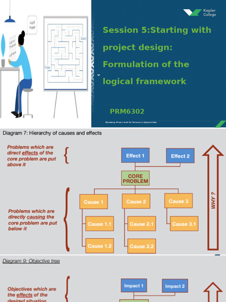 PRM6302 - SESSION #5# Formulation of the Logical Framework | PDF