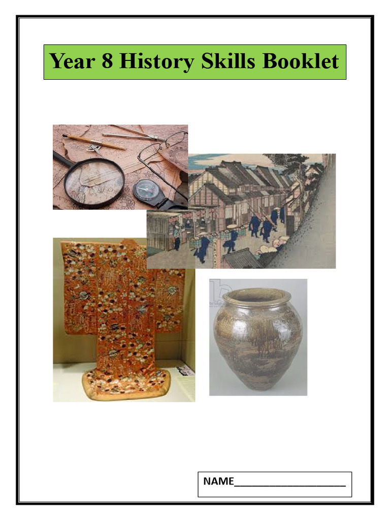 Year 8 History Skills Booklet 2024 | PDF