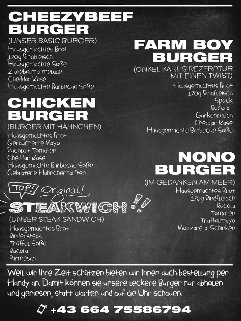 Leon Street Food - Menu | PDF