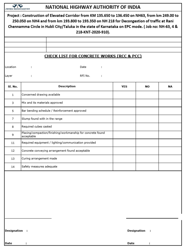 6.Inspection Checklists | PDF