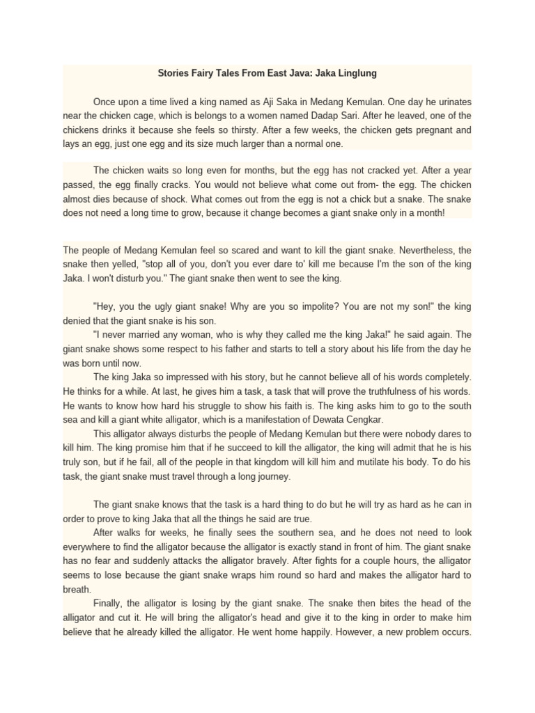 Jaka Linglung | PDF