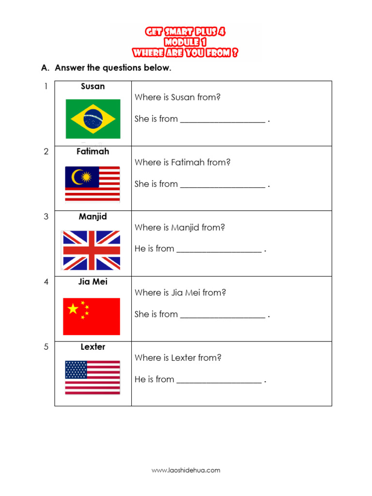 Ep Year 4 Cefr Module 1 To 10 Worksheets p3ghvd | PDF