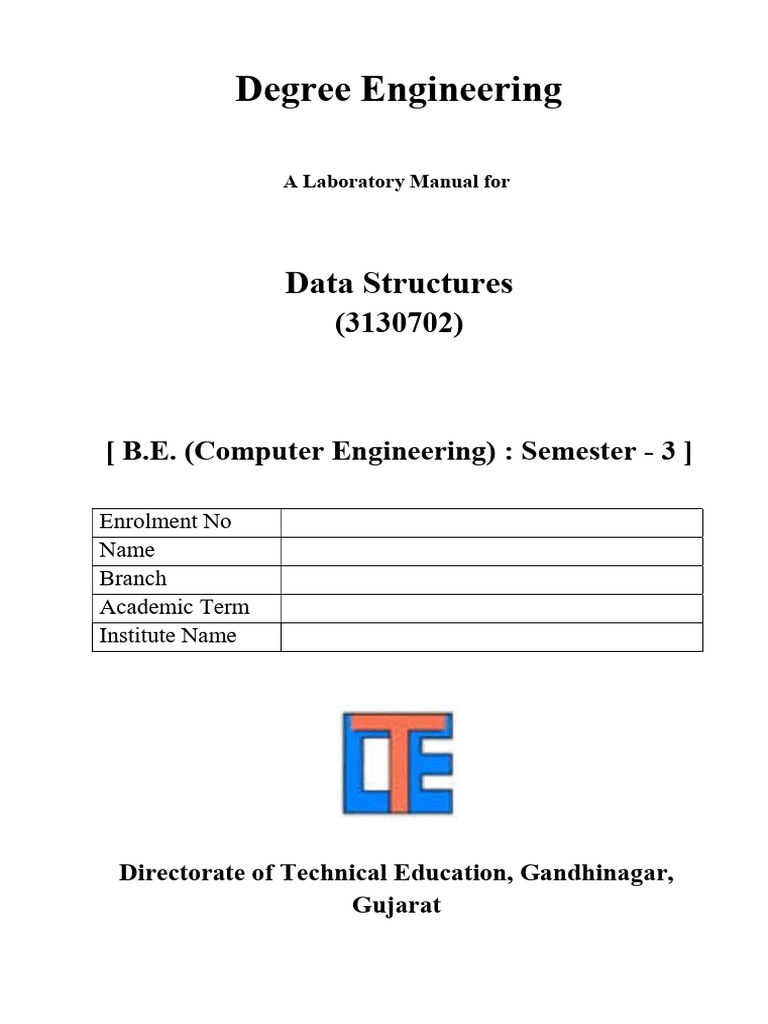 Data Structure LabManual | PDF