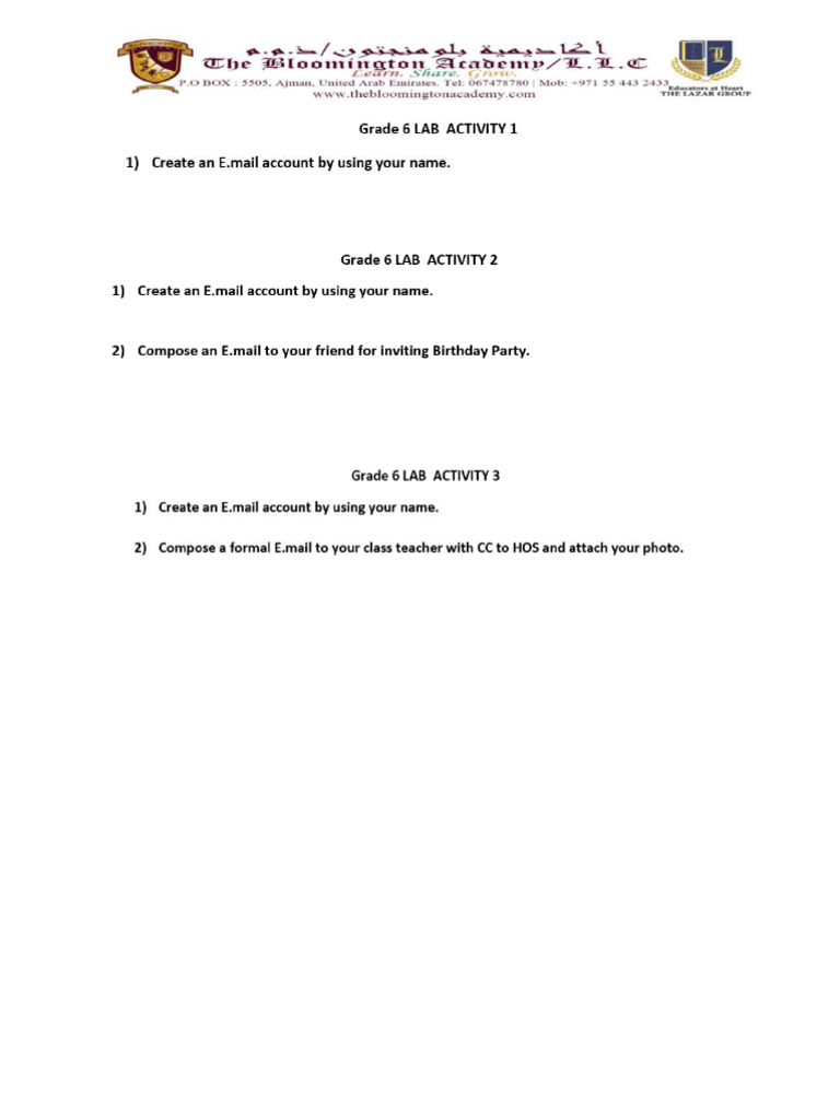 6 Th Lab Activity | PDF