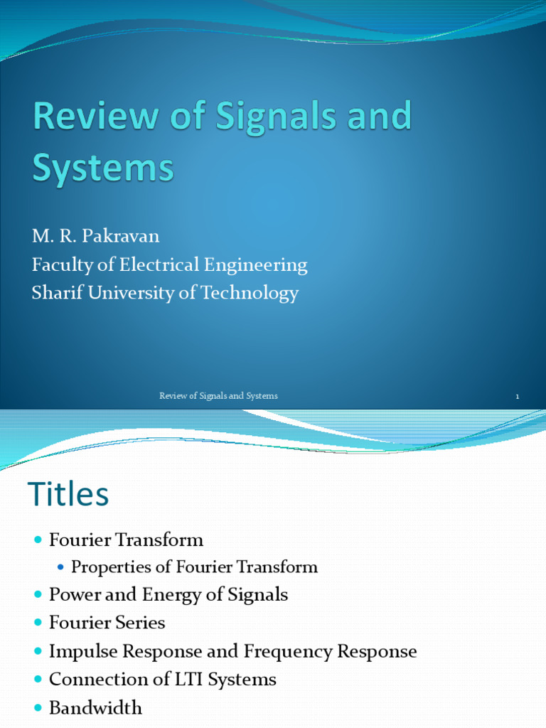 3 CommSys Signal | PDF