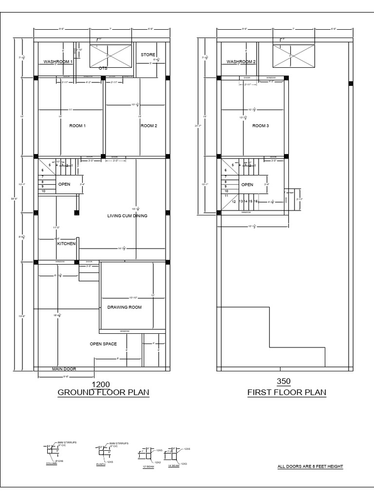 FINAL HOUSE PLAN 1 | PDF
