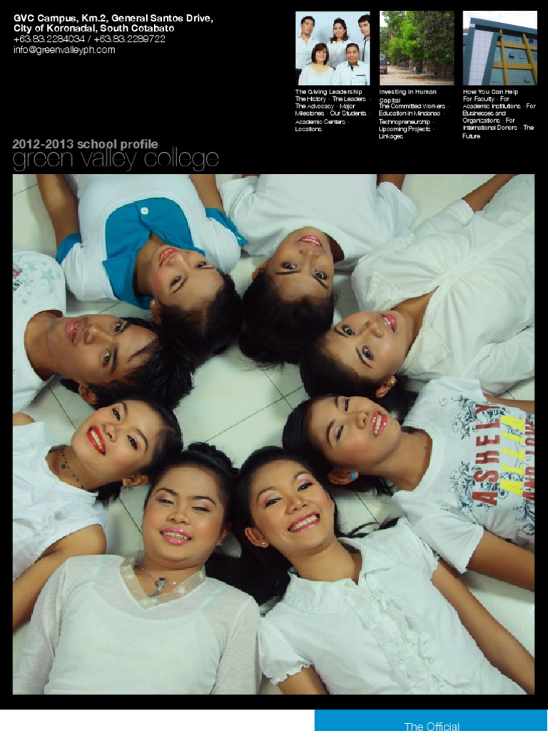 GVC 2012 School Profile | PDF | Entrepreneurship | Vocational Education