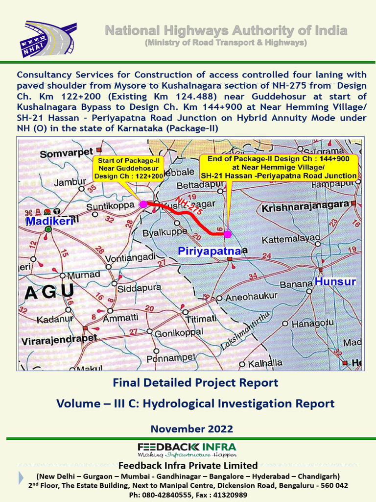 Vol III C Hydrology Report | PDF