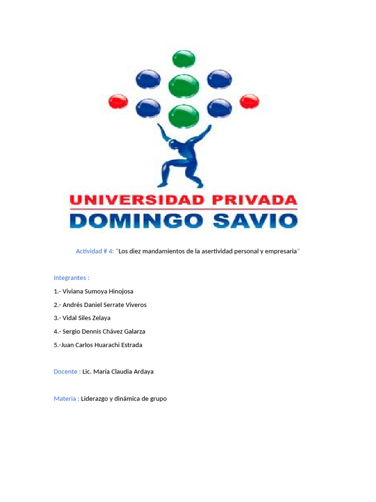 Actividad 5 Grupal | PDF
