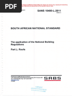 SABS 0400-1990 - Application of The National Building Regulations | PDF