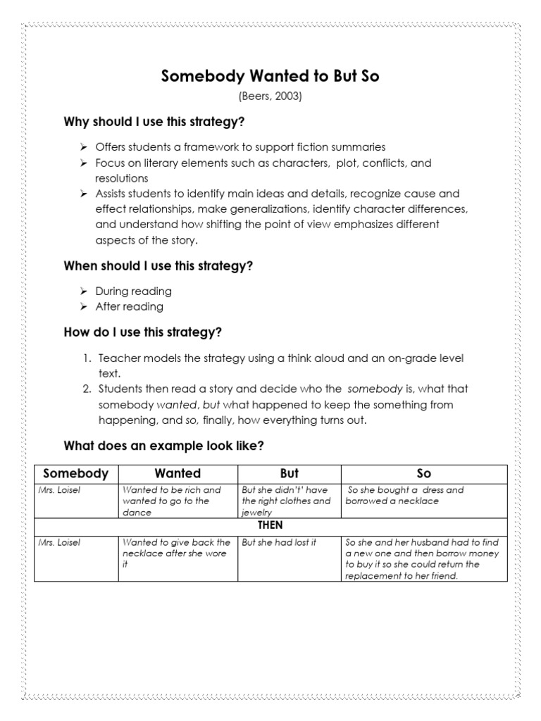 Somebody Wanted To But So Then | PDF | Self-Improvement