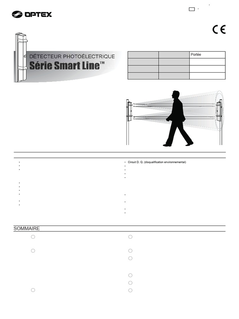 Optex SL 200 350 650 QDM QDP Technicalguide FR | PDF