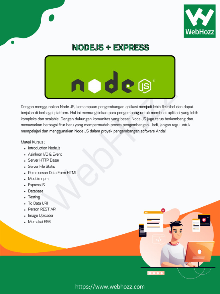 Syllabus Node JS - WebHozz | PDF