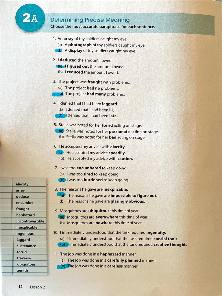 Edited WW9 Lesson 9 (Activities) | PDF