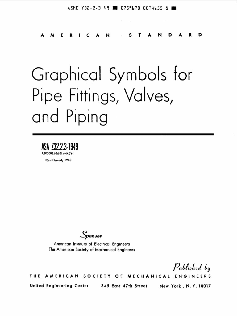 ASME Y32 2 3-Symbole | PDF