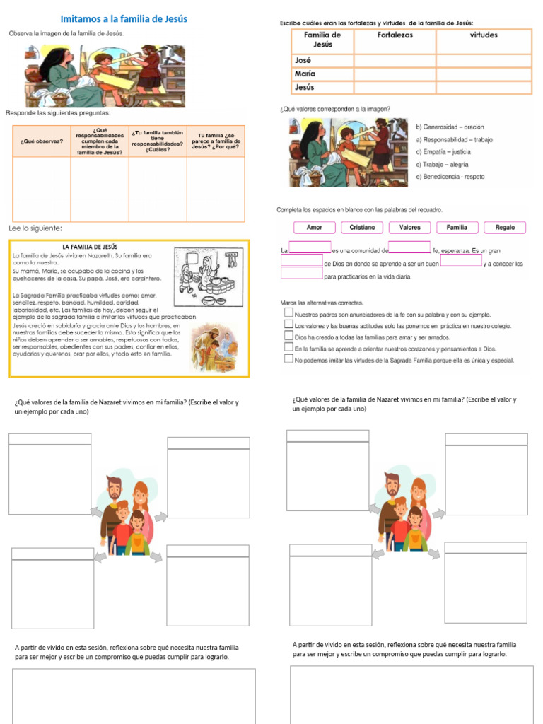 ficha religion 9 - 13 set | PDF