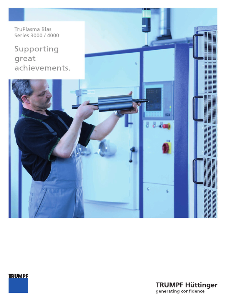 TRUMPF TruPlasma Bias 3000 4000-EN | PDF