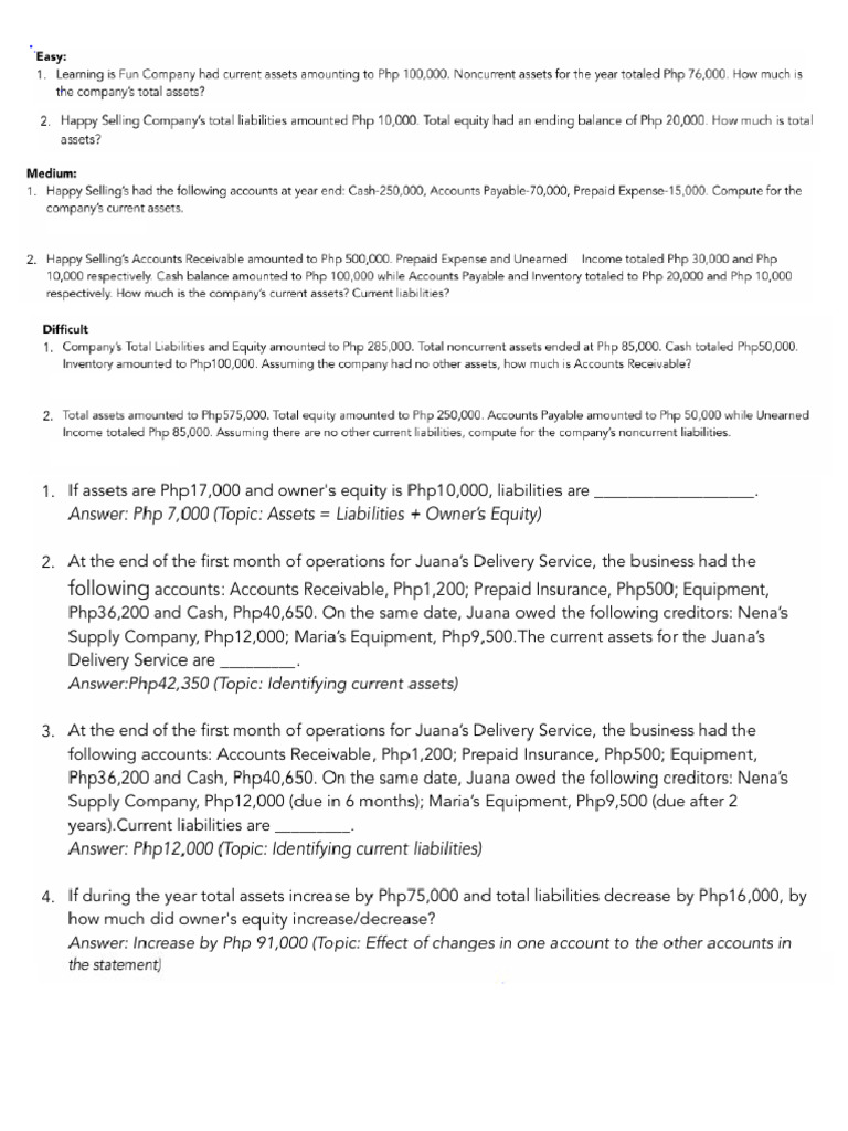 sample questions - SFP | PDF