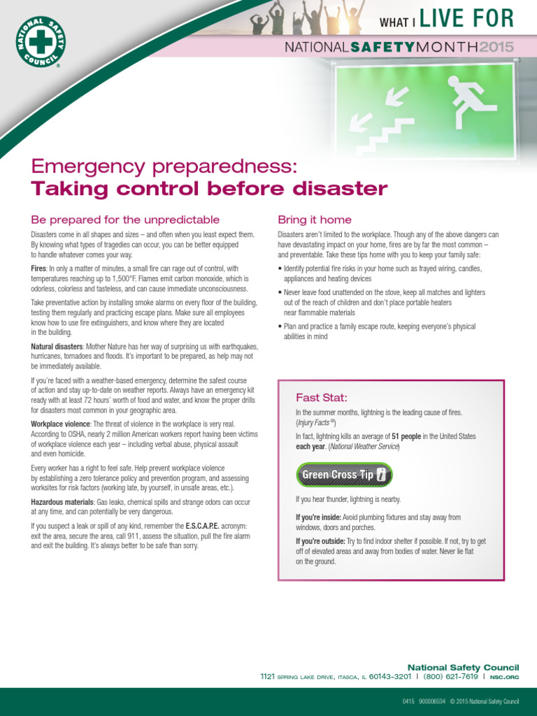 18-03 Emergency-Prepardness | PDF | Fires | Emergency Management