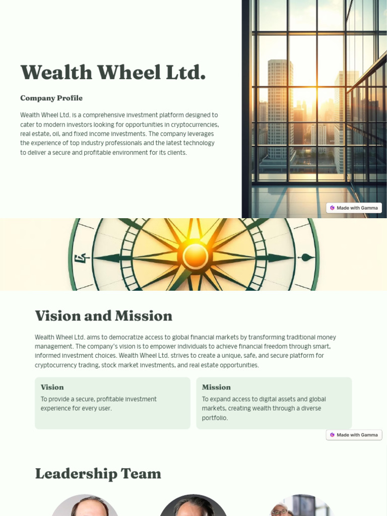 Wealth Wheel LTD | PDF