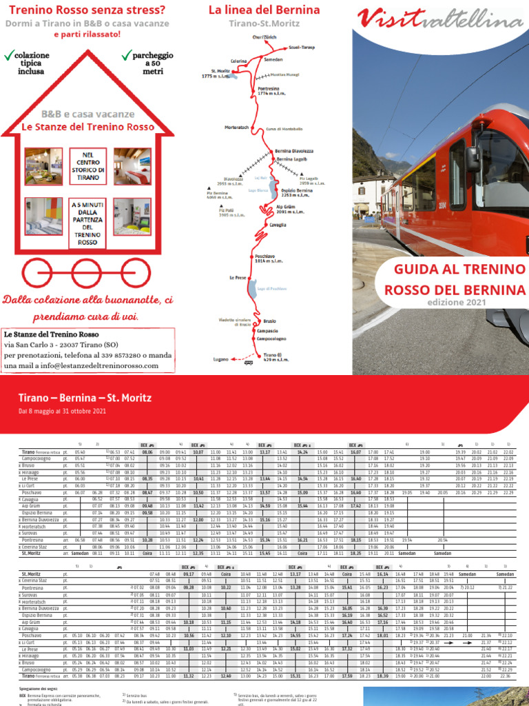 Guida e Orari 2021 - Estate | PDF