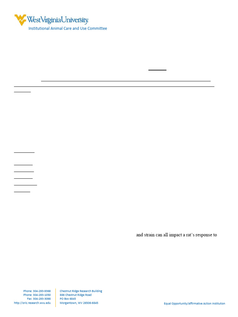 Anesthesia and Analgesia in Rats v.1 | PDF