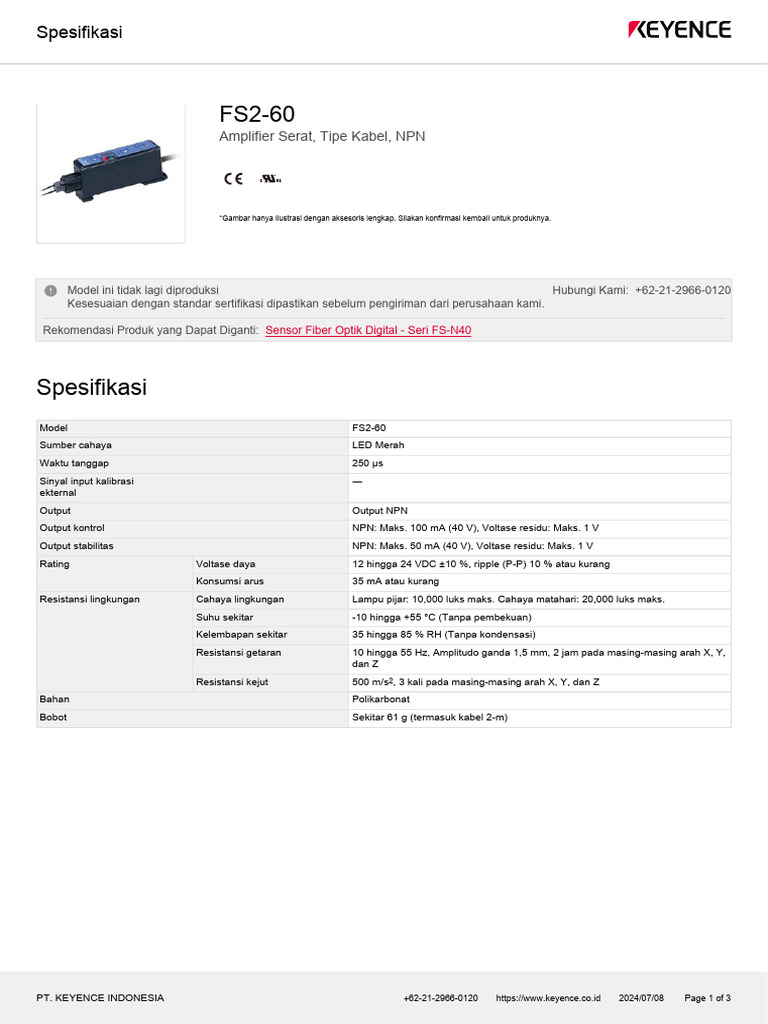 FS2-60 Datasheet | PDF