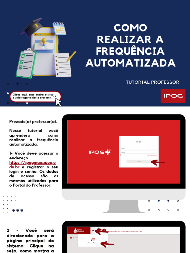 TUTORIAL PROFESSOR - Frequência Automatizada v2.9 | PDF