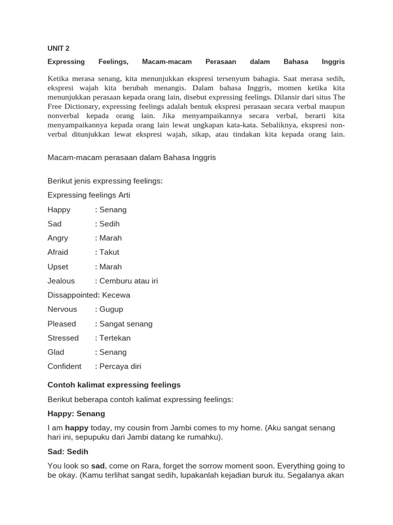 Expressing Feeling | PDF | Emotions | Psychology