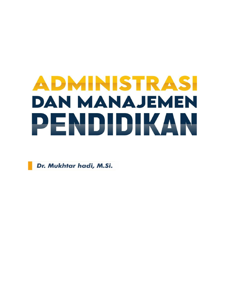 Buku Administrasi Dan Manajemen Pendidikan 1 E Pdf